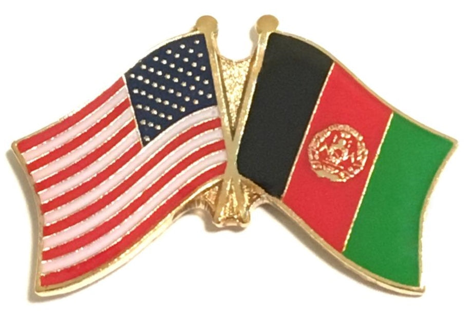 Afghanistan Friendship Lapel Pin | Flag Patch Shop