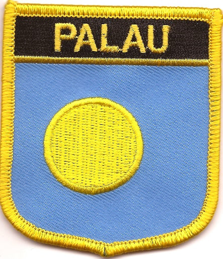 Palau | World Shield Flag Patch | Flag Patch Shop