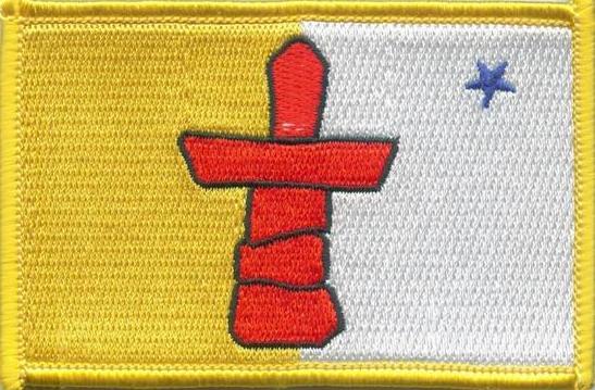 Nunavut Canadian Province Flag Patch | Flag Patch Shop