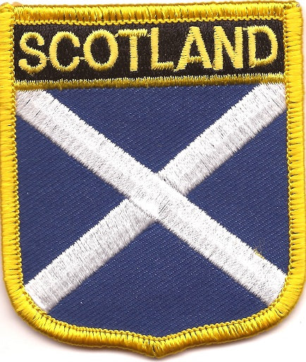 Scotland Cross | World Shield Flag Patch | Flag Patch Shop