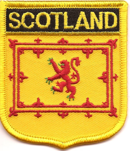 Scotland Lion | World Shield Flag Patch | Flag Patch Shop