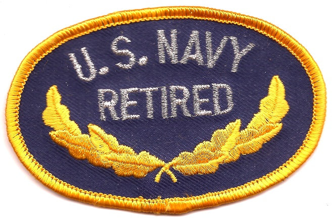 US Navy | Military Oval Flag Patch | Flag Patch Shop
