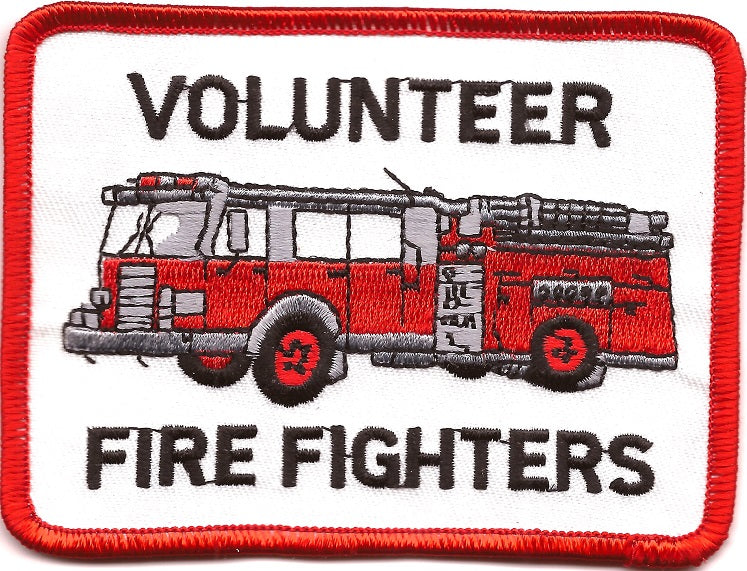 Volunteer Fire Fighter Patch | Flag Patch Shop